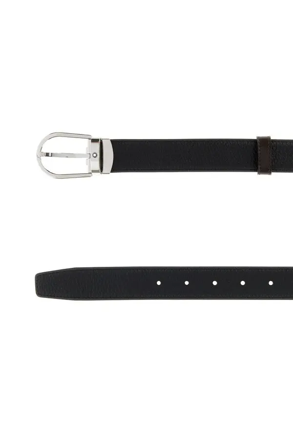 Montblanc Leather Reversible Belt