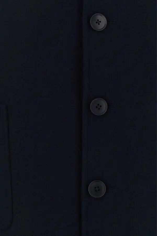 Extreme Cashmere Navy Wool Blend Coat