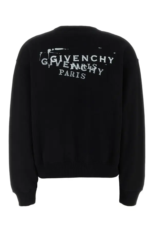 Givenchy Cotton Sweatshirt With Printed Logo