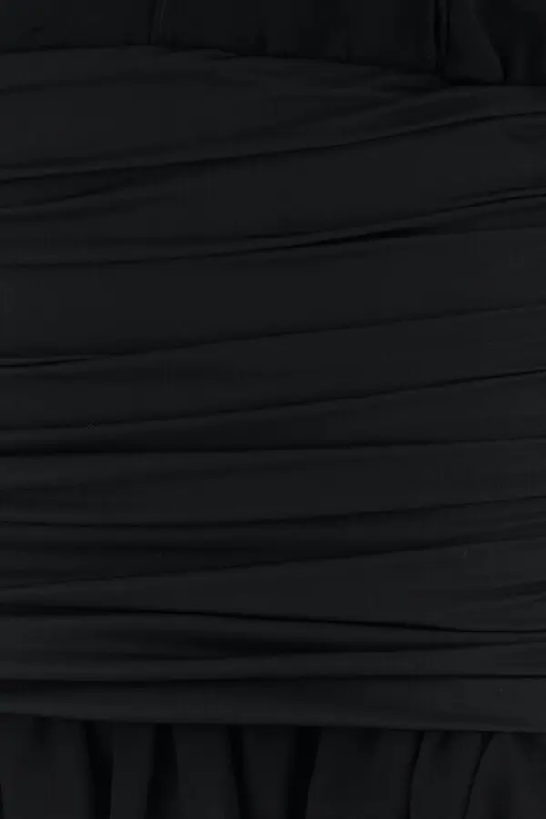 Blumarine Georgette Mini Dress