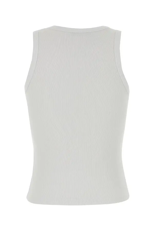 Givenchy Stretch Cotton Tank Top - White