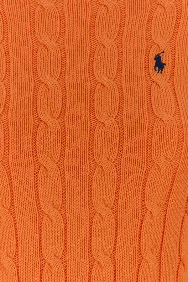 Polo Ralph Lauren Cotton Cable Knit Crew Neck Sweater