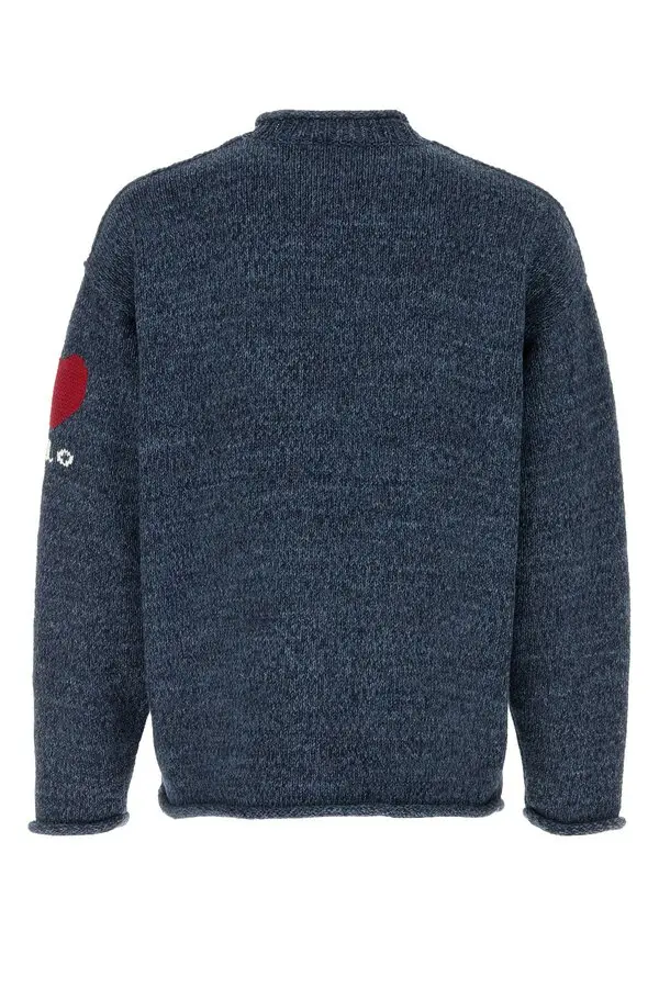 Polo Ralph Lauren Melange Cotton Oversize Sweater