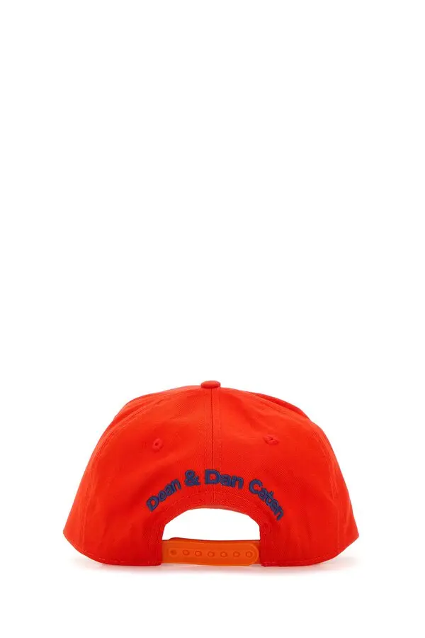 Dsquared2 Cotton Gabardine Baseball Cap