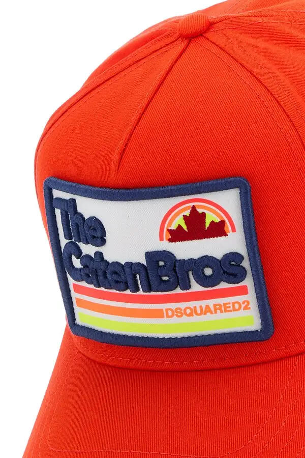 Dsquared2 Cotton Gabardine Baseball Cap