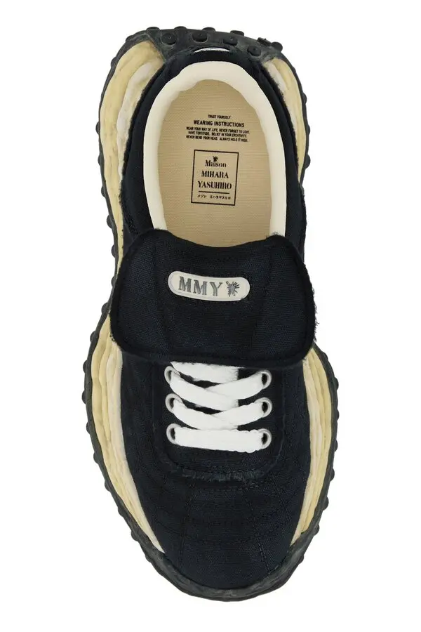 Mihara Yasuhiro Fabric Scott Sneakers
