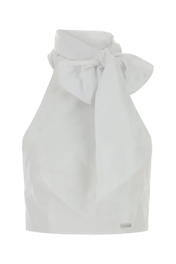 Dsquared2 Poplin Top - White