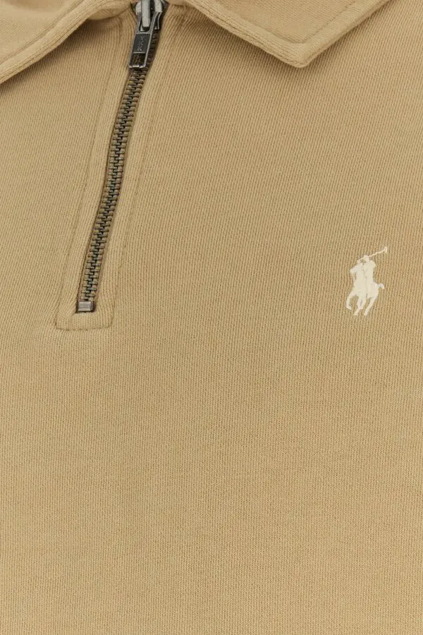 Polo Ralph Lauren Beige Cotton Polo Shirt