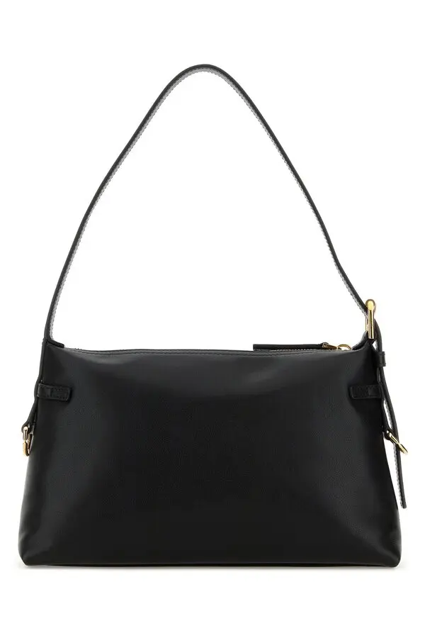 Givenchy Leather Mini Voyou Shoulder Bag - Black