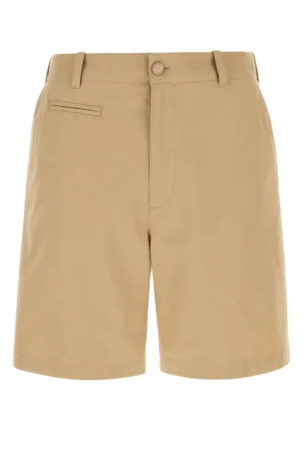 Givenchy Beige Cotton Bermuda Shorts