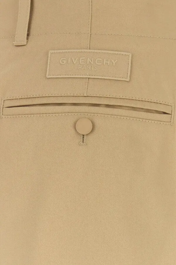 Givenchy Beige Cotton Bermuda Shorts