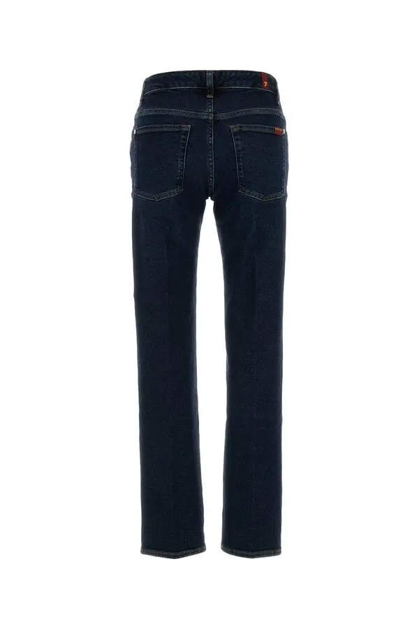 Seven For All Mankind Cailie Skinny Jeans In Stonewashed Stretch Denim
