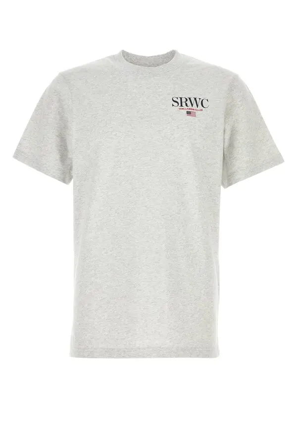 Sporty & Rich Melange Cotton T-shirt