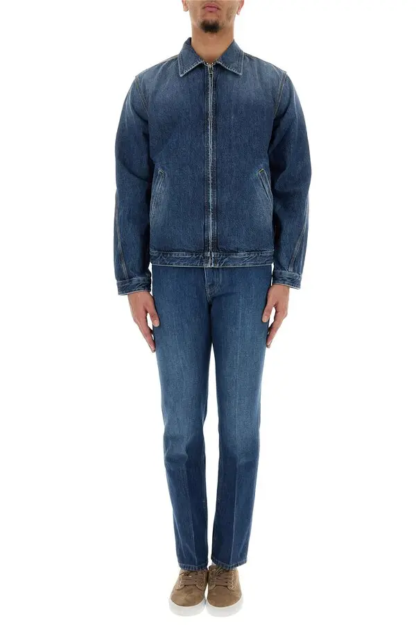 Givenchy Stonewashed Pure Cotton Denim Jeans