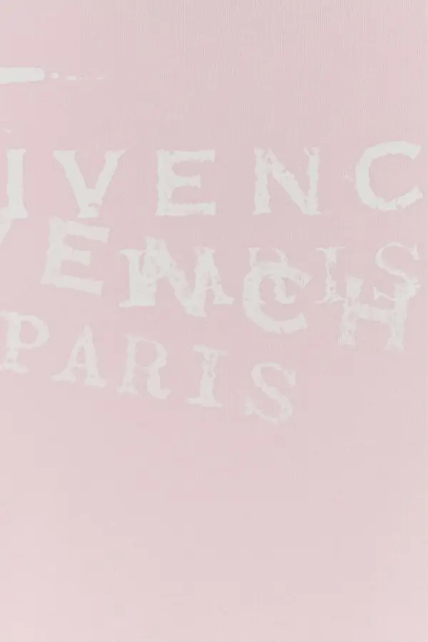 Givenchy Cotton T-shirt With Logo Print - Pink