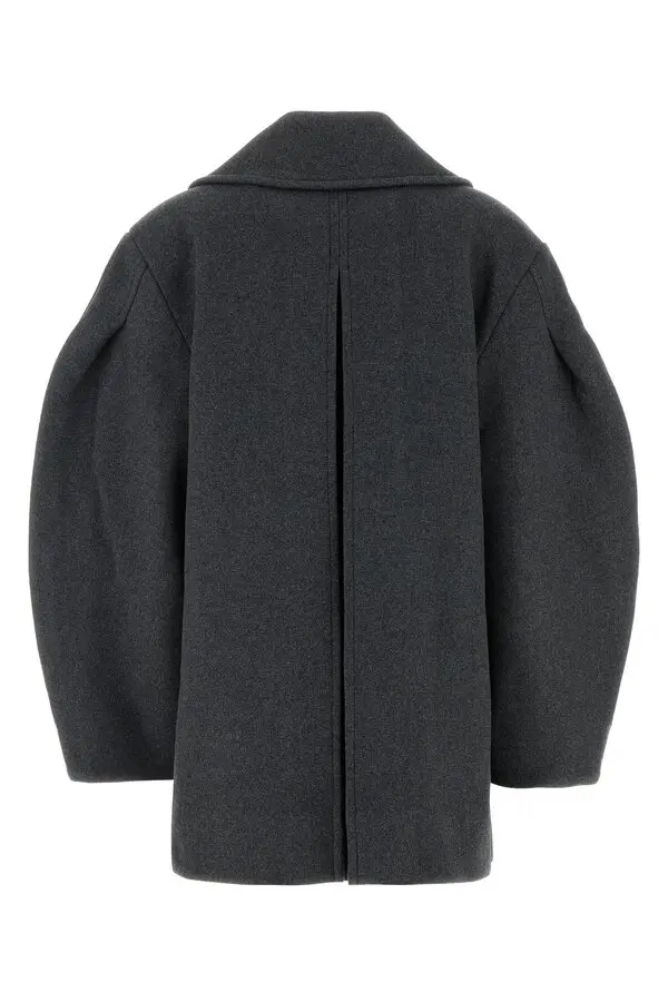 GANNI Wool Blend Coat