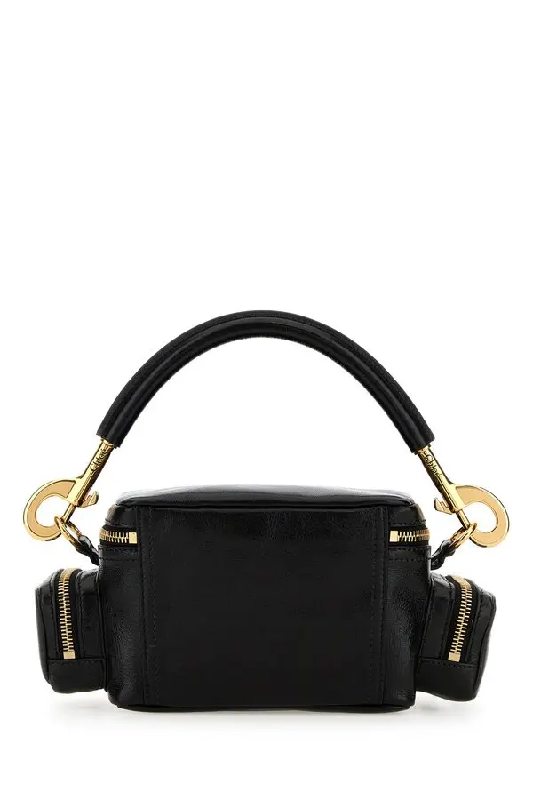 Chloé Small Camera Bag In Polished Calf Leather