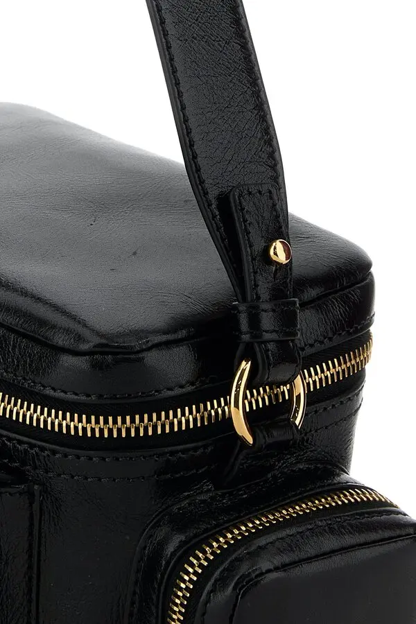 Chloé Small Camera Bag In Polished Calf Leather