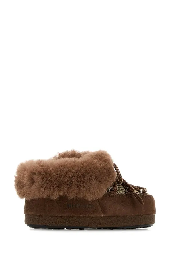 Moon Boot X Guest In Residence Woven Fabric Ankle Boots