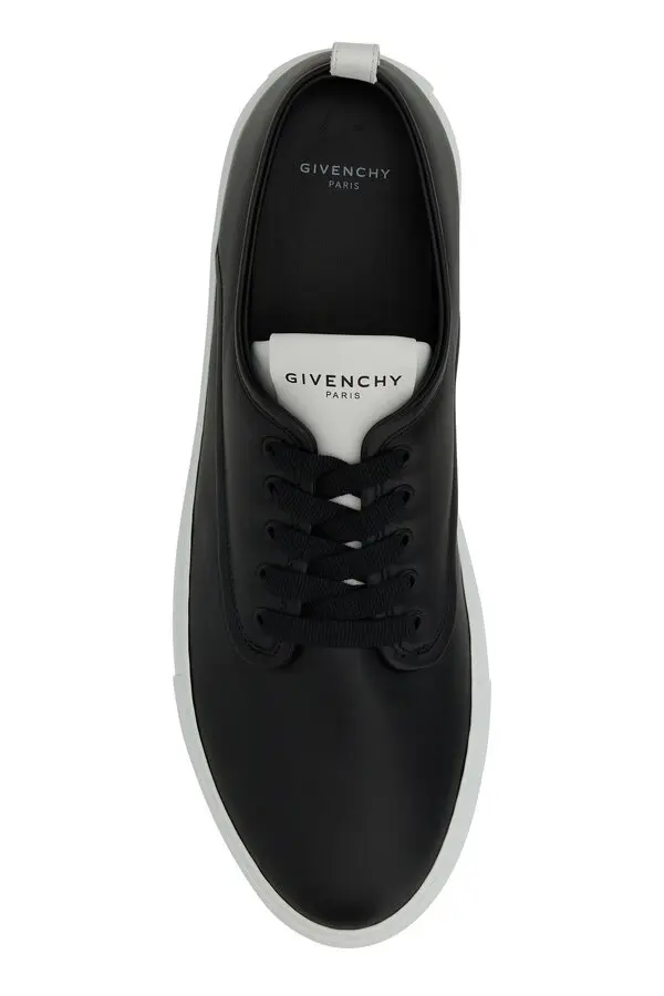 Givenchy Leather City Sneakers - Black