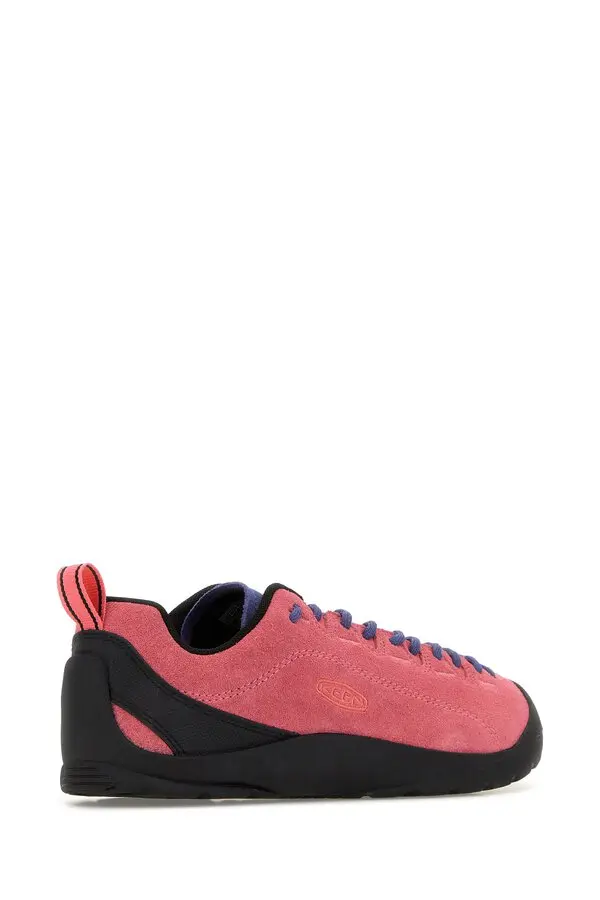 Keen Suede Jasper Lace Up Sneakers - Pink