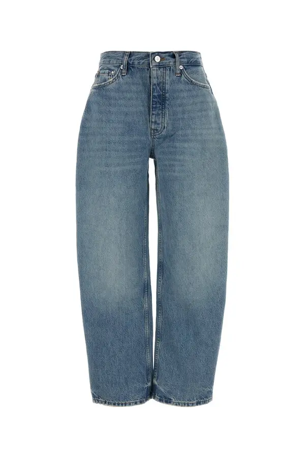 ANINE BING Wide-leg Jeans In Denim
