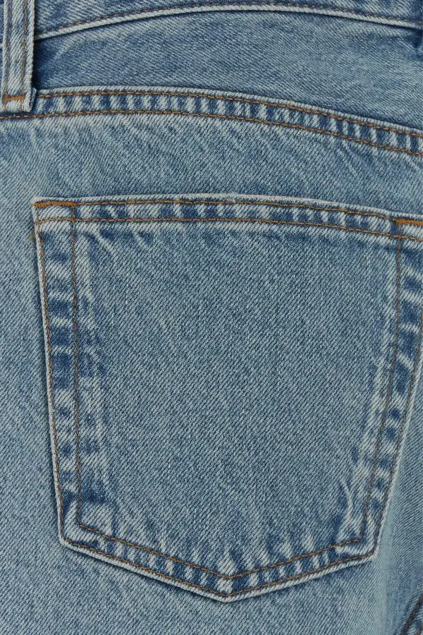 ANINE BING Wide-leg Jeans In Denim