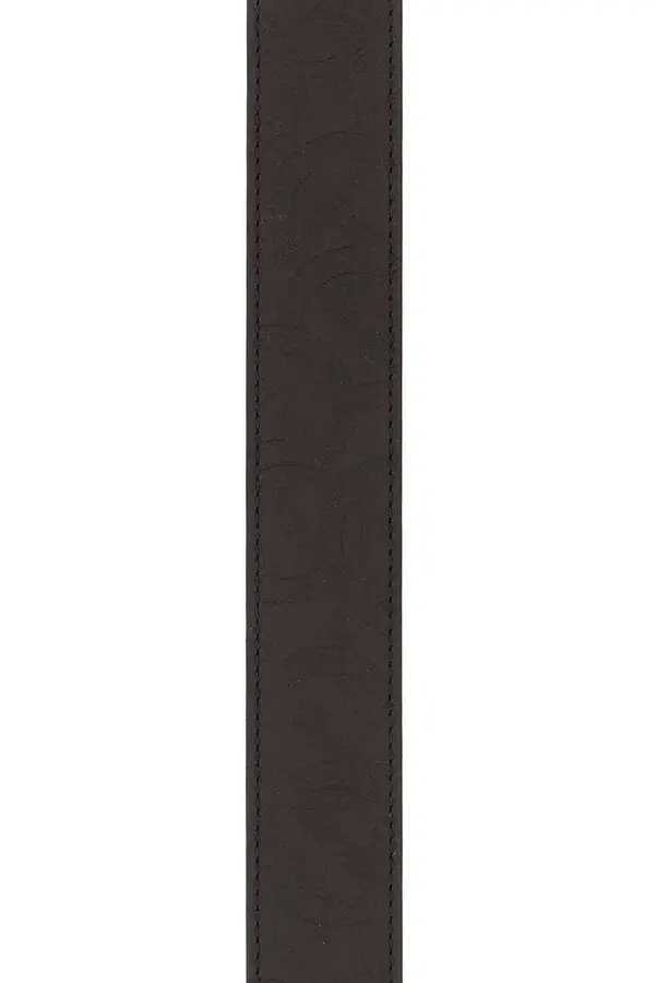 FERRAGAMO Gancini Buckle Leather Reversible Belt - Brown