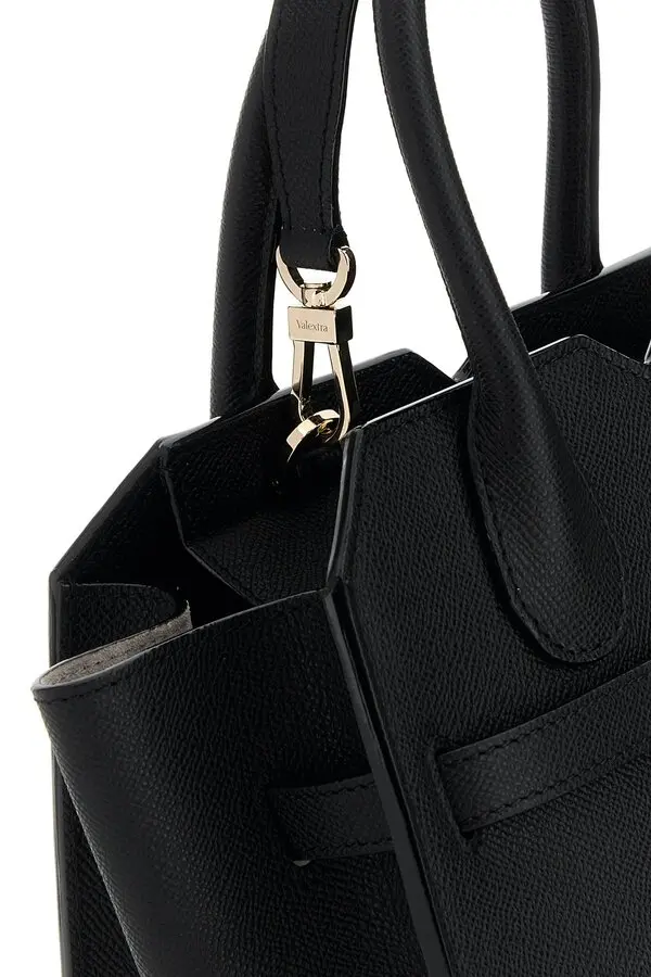 VALEXTRA Leather Handbag - Black
