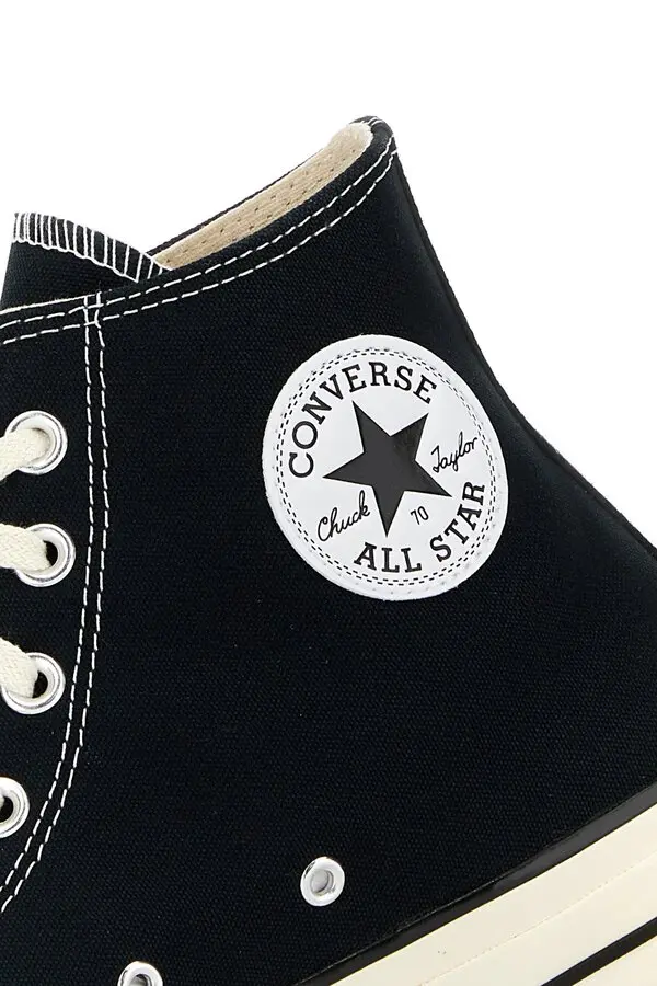 CONVERSE Chuck 70 Canvas High Top Sneakers - Black