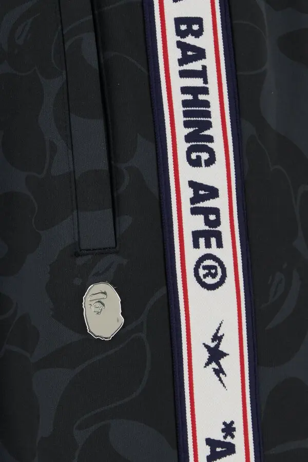 A BATHING APE Printed Polyester Joggers - White