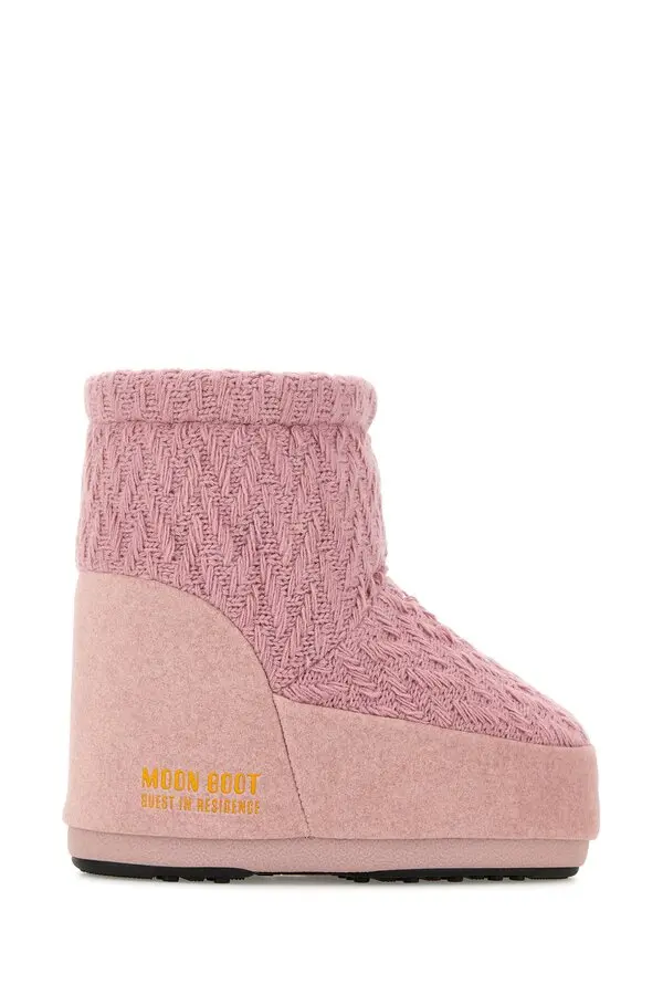 Moon Boot X Guest In Residence Icon Low Ankle Boots - Pink