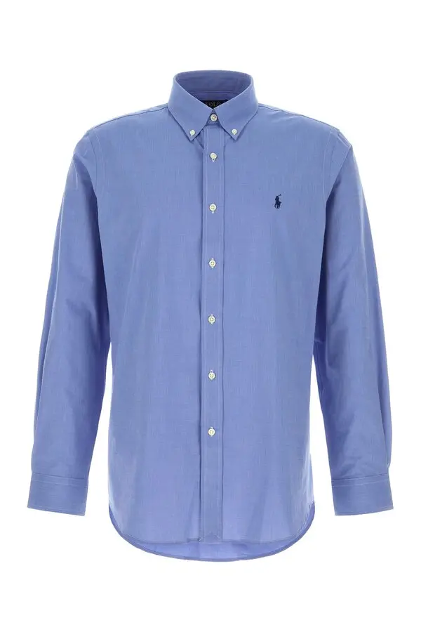 Polo Ralph Lauren Cerulean Stretch Poplin Shirt