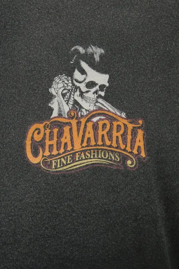 WILLY CHAVARRIA Slate Cotton T-shirt