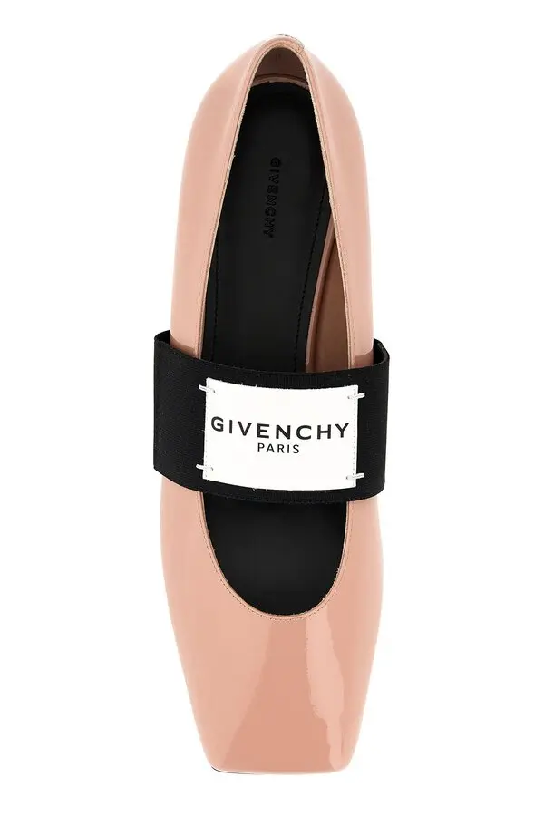 Givenchy Leather Squared Ballerinas