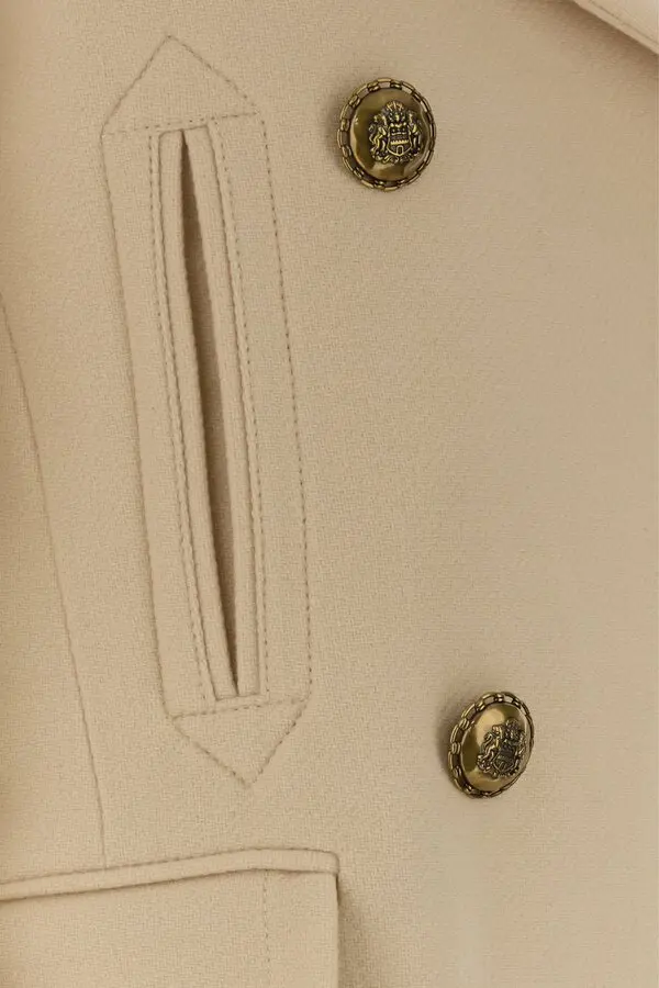 Zimmermann Sand Wool Blend Hypnotic Coat