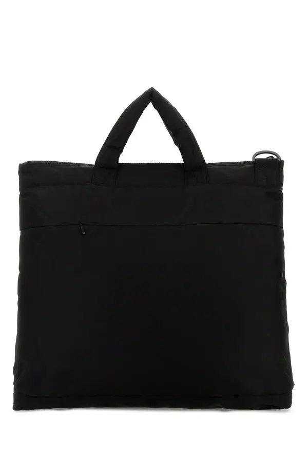Y-3 YOHJI YAMAMOTO ADIDAS Y-3 Yamamoto Fabric Shopping Bag With Printed Logo