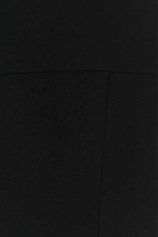 Valentino Garavani Wool Skirt With Side Slit