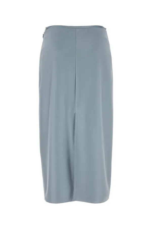 Ami Stretch Satin Skirt