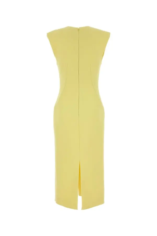 Givenchy Stretch Crepe V-neck Dress