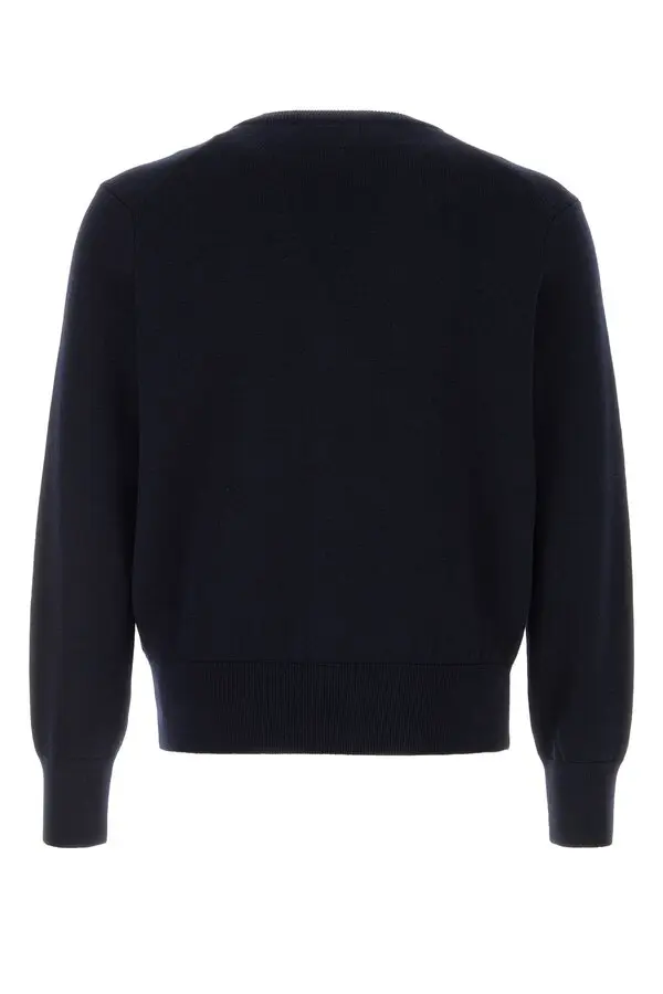 Ami Dark Wool Cardigan