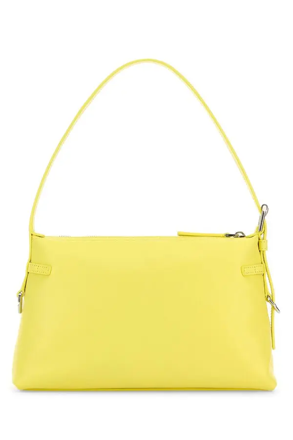 Givenchy Leather Mini Voyou Shoulder Bag - Yellow