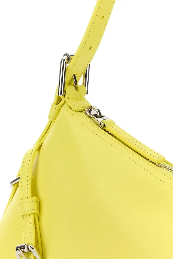 Givenchy Leather Mini Voyou Shoulder Bag - Yellow