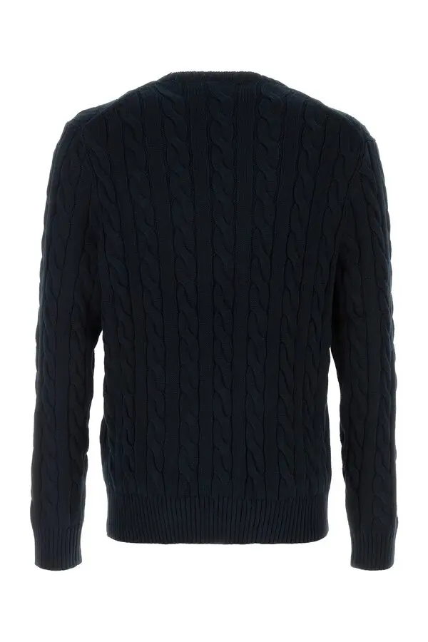 Polo Ralph Lauren Cotton Cable Knit Sweater - Blue