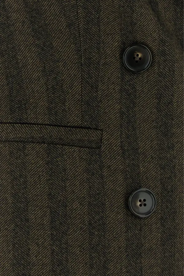 PT TORINO Embroidered Stretch Wool Blazer