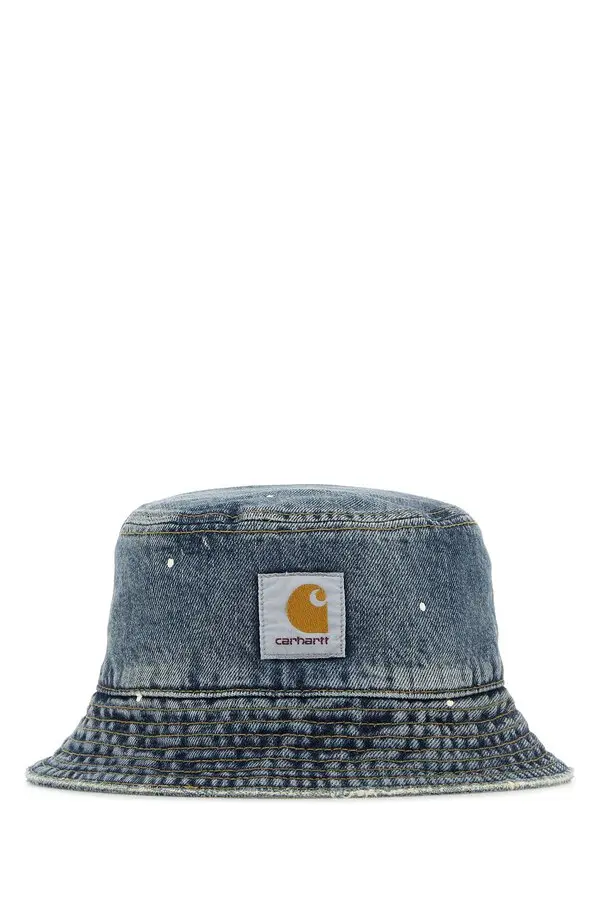 Carhartt Work In Progress Denim Bucket Hat - Blue