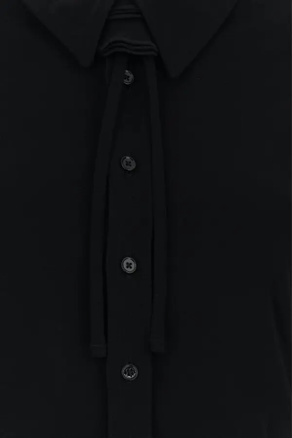 LEMAIRE Lemmaire Viscose Shirt With Patch Detail