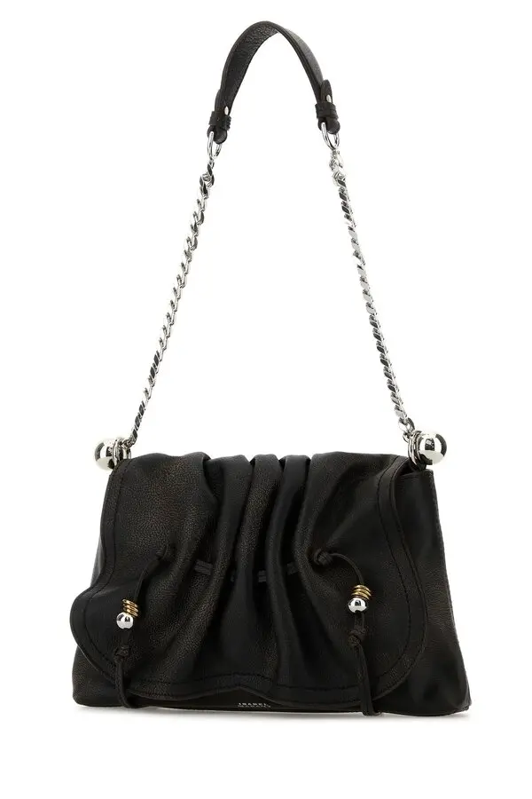Isabel Marant Étoile Leather Shoulder Bag - Brown