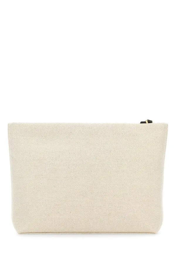 Givenchy Canvas Pouch - White