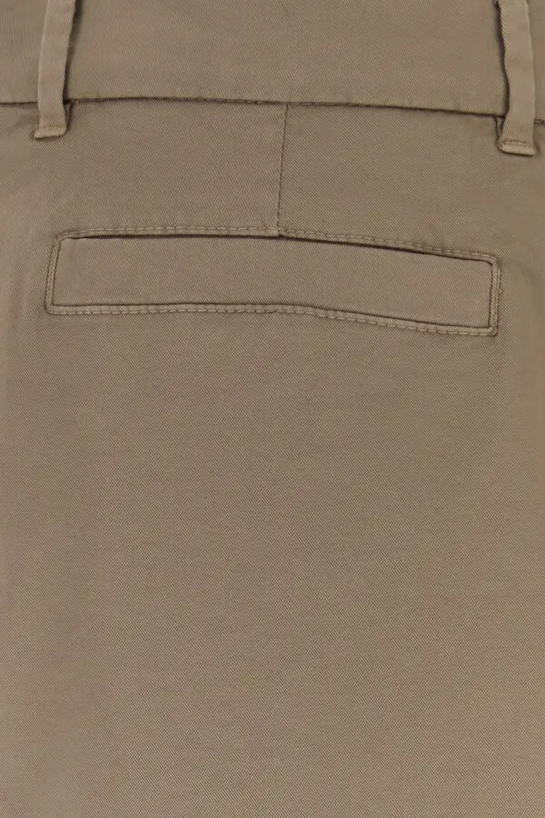 Brunello Cucinelli Mud Stretch Cotton Bermuda Shorts